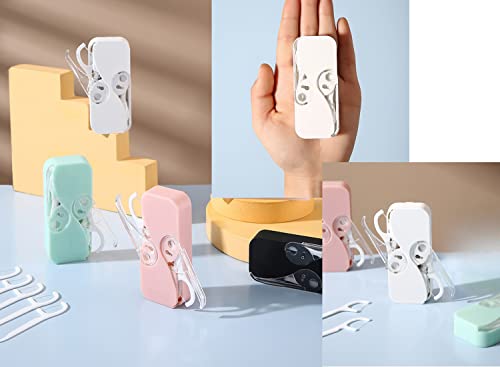 4 Pack Dental Floss Box Dispenser - Dental Floss Picks Dispenser Portable - Dental Floss Portable Case - Automatic Floss Organizer - Automatic Floss Pick Dispenser Travel Floss Case