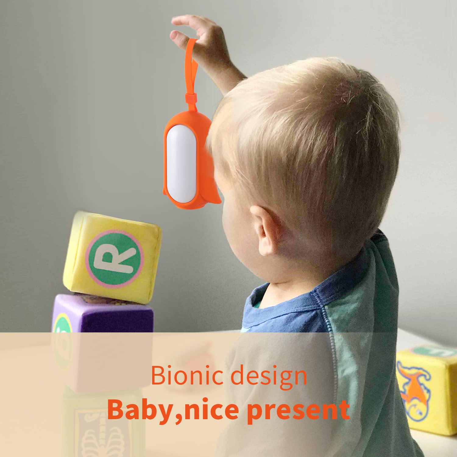 Adormiddot Portable White Noise Machine with Soothing Natural Sound Nursery Lamp Powered by USB. Sound Machine for Baby Sleeping,Office Privacy,Sleep Therapy