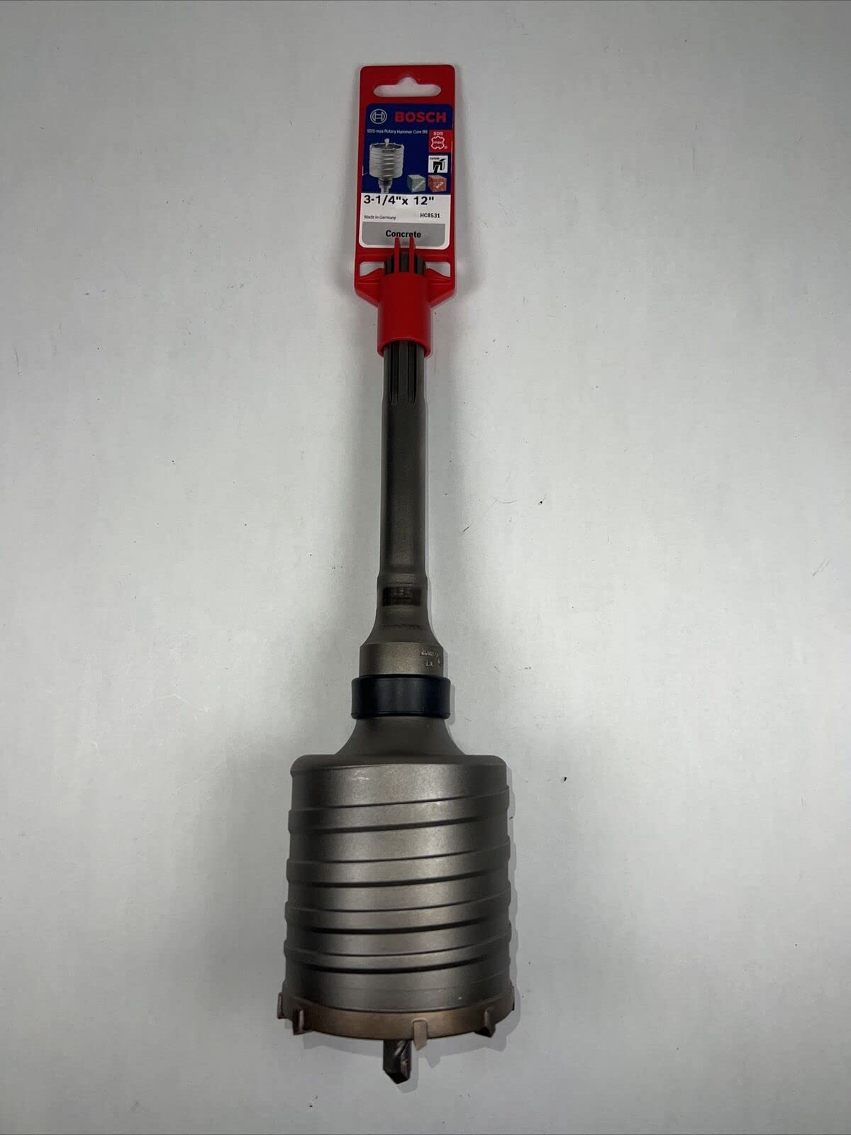 3-1/4 in. x 7 in. x 12 in. SDS-MAX Carbide Rotary Hammer Core Bit for Masonry and Concrete Drilling