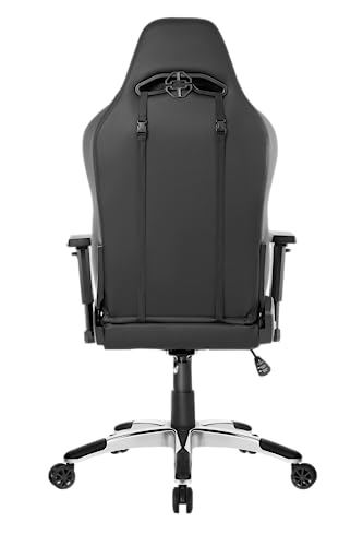 AKRacing Office Series Obsidian Ergonomic Computer Chair with High Backrest, Recliner, Swivel, Tilt, Rocker and Seat Height Adjustment Mechanisms - Carbon Black - PC/Mac/Linux
