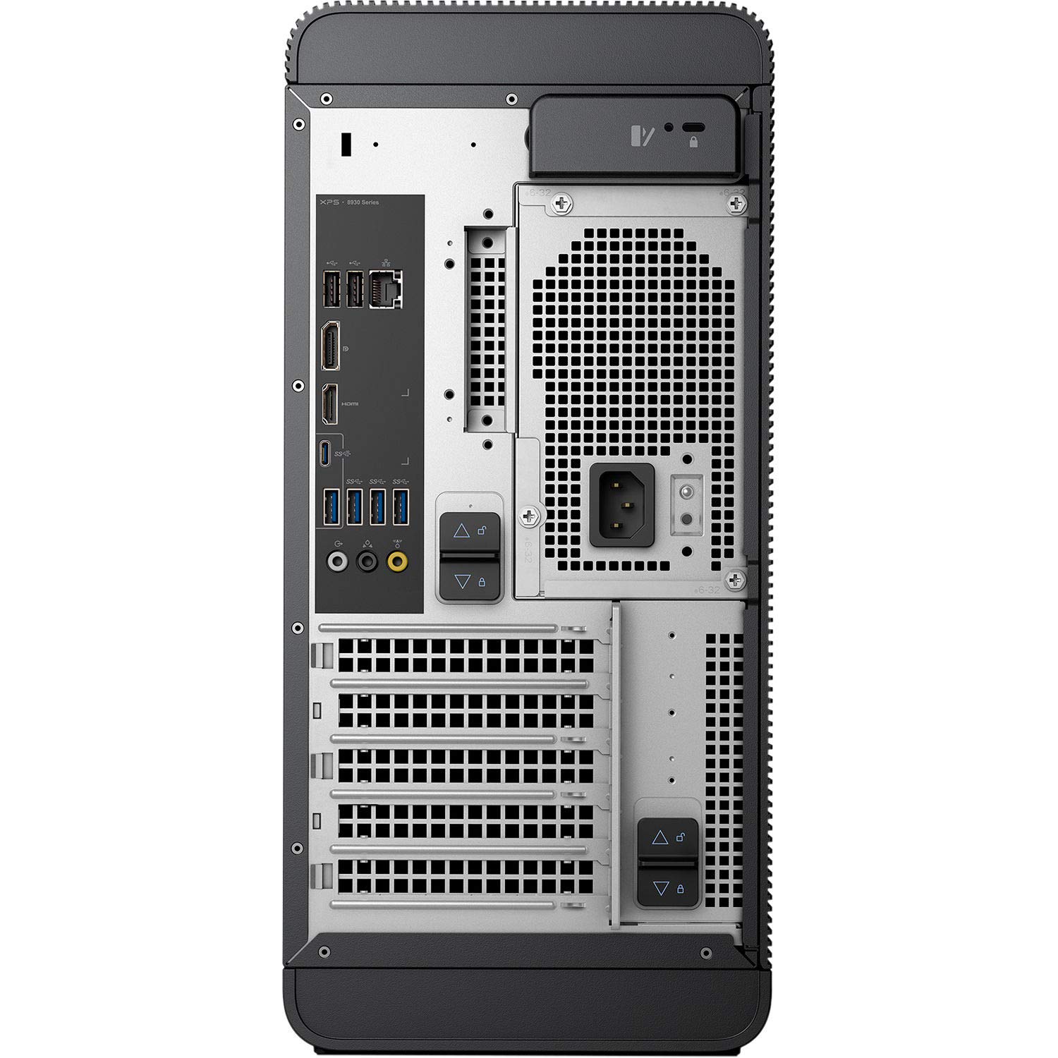 Dell 8930 XPS Tower Desktop Computer, 9th Generation Intel Core i7-9700, NVIDIA GeForce GTX 1050Ti 4GB Graphics, 256GB SSD plus 1TB HDD, 16GB Memory, Windows 10 Home, DVD-RW, Black