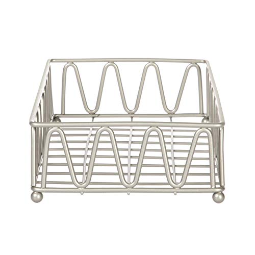 Home Zone Living Bathroom Tray | Store Hand Towels, Towelettes, and Toilet Paper | Simple Design Collection