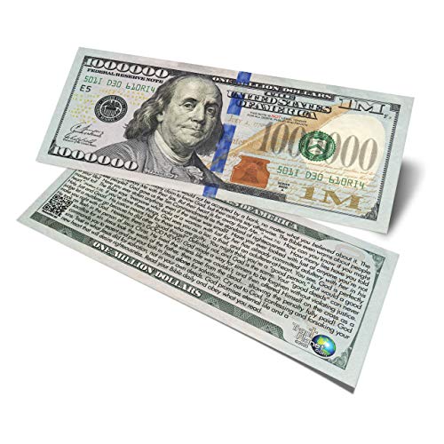 Franklin Million Dollar Bill Gospel Tract (Pack of 100, ESV)