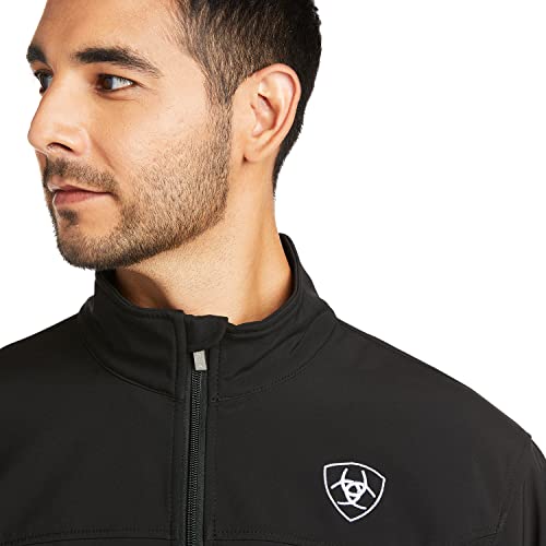 Ariat Male New Team Softshell MEXICO Water Resistant Jacket Black X-Large
