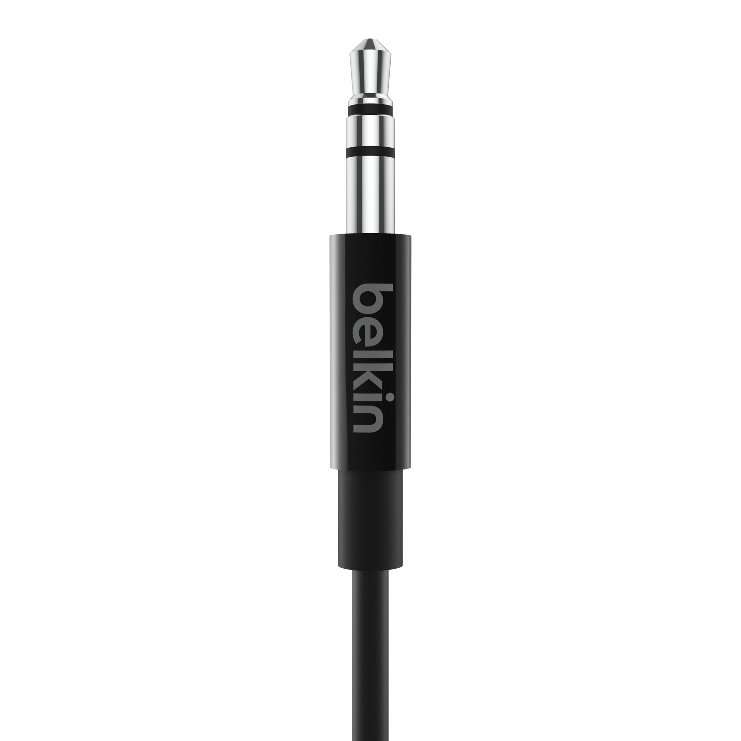 Belkin Rockstar Usb-C to Aux Cable (Usb-C to 3.5mm Audio Cable, Usb-C to Audio Cable) for Note10, Pixel3, iPad Pro and More (3ft, Black), F7U079bt03-BLK