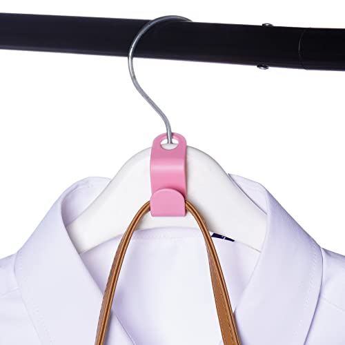 48Pcs Clothes Hanger Connector Hooks, Cascading Hangers Hooks Space Saving Organizer for Closet, 4 Colors