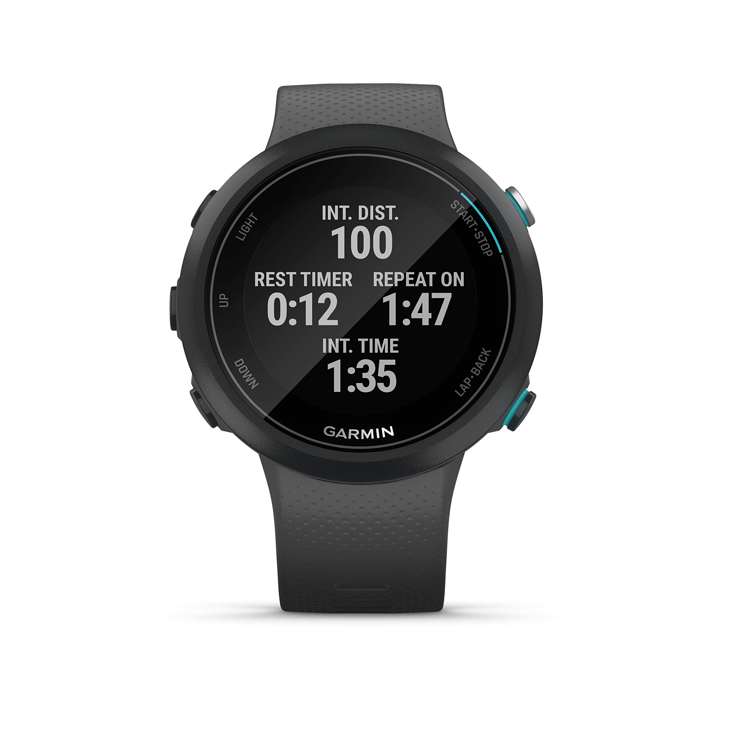 Garmin Swim 2 GPS Swimming Smartwatch with Wearable4U Power Pack Bundle (Slate) 549