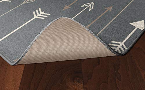 Brumlow Mills Bohemian Arrows Decorative Archery Gray Area Rug for Living Room Decor, Bedroom Carpet, Dining, Kitchen Rugs or Front Door Mat, 2'6" x 3'10"