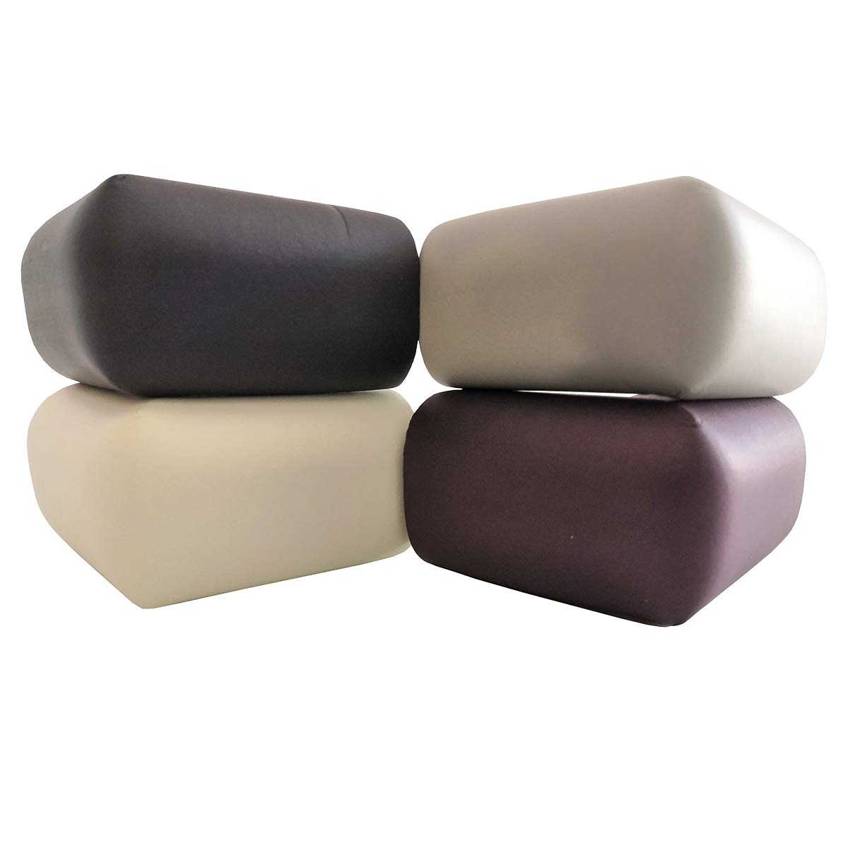 Corner Protector Baby Proof | Corner Guard Child Safety for Babies, Toddlers, Kids | Foam Corner Covers for Furniture, Table, Desk | 8 Pack (Brown)