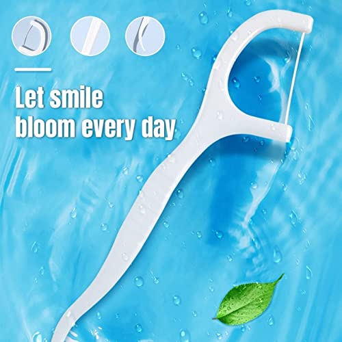 4 Pack Upgraded Dental Floss Portable Case Dental Floss Dispenser Dental Floss Picks Cases Automatic Floss Organizer Travel Floss for Women Men Teeth Cleaning