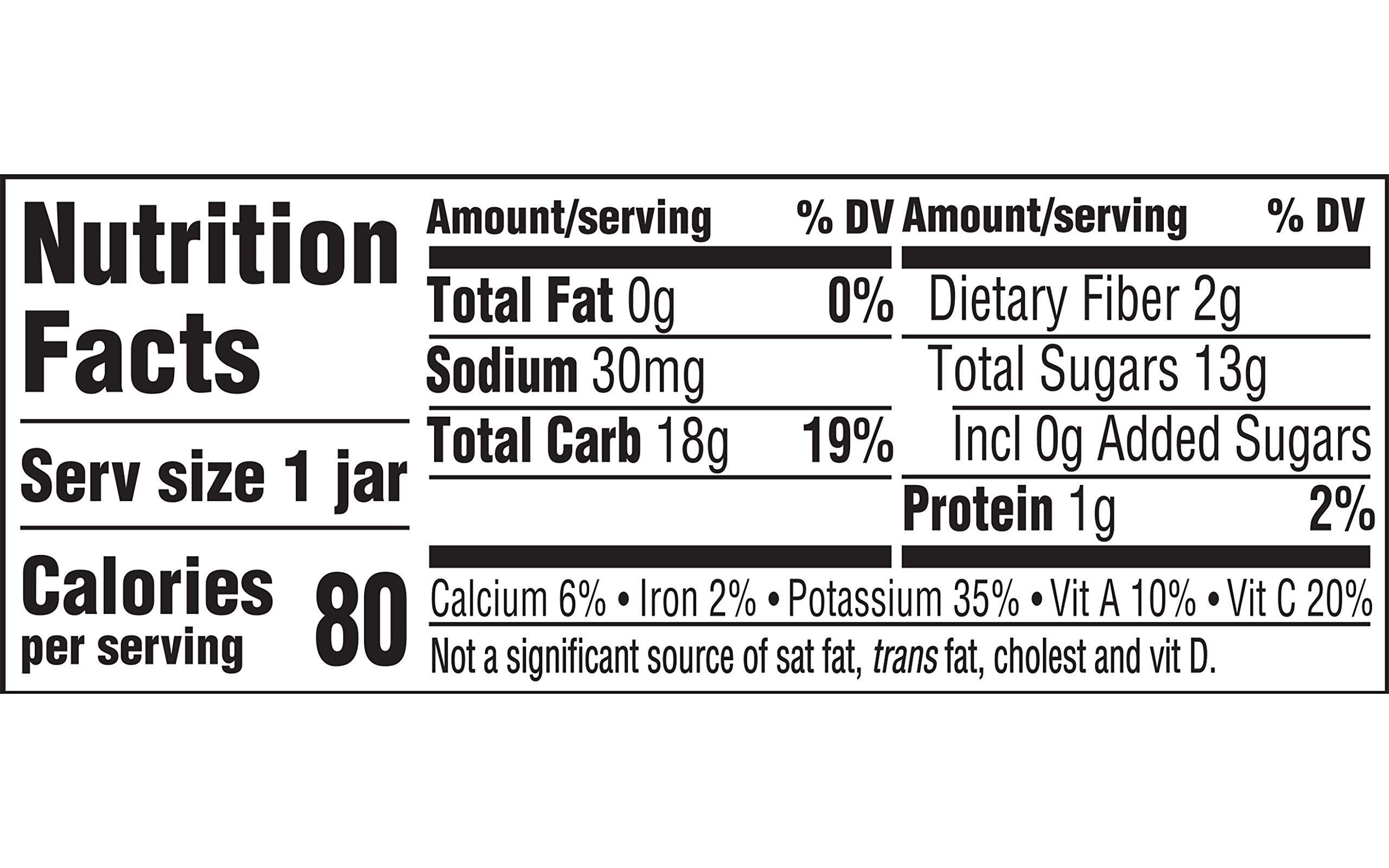 Gerber Purees 2nd Foods Natural Sweet Potato Banana Orange, 4 Oz (Pack Of 10)