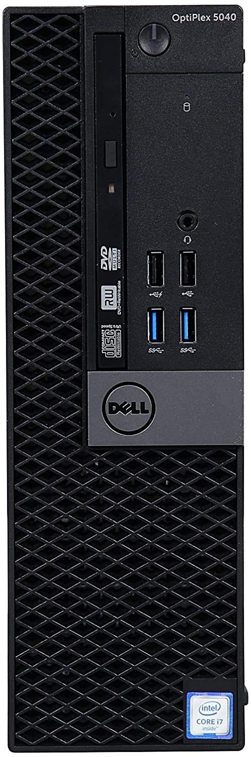 Dell Optiplex 5040 Small Form Desktop, Intel Quad Core i5 6500 3.2Ghz, 8GB DDR3, 256GB SSD Hard Drive, HDMI, Windows 10 (Renewed)