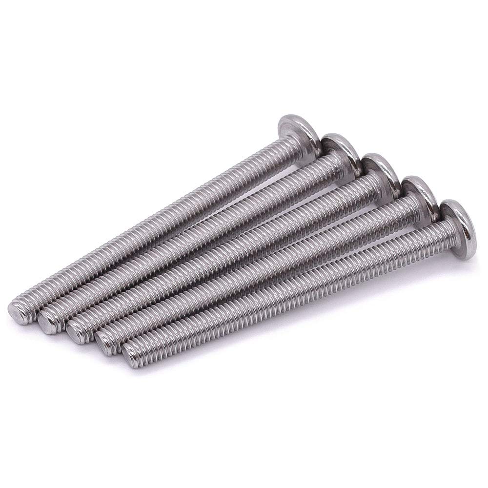 M5-0.8 x 50mm Hex Socket Head Cap Screws, 304 Stainless Steel 18-8, Flat Countersunk Machine Screws for Furniture, Binding, Machinery, Automotive, DIY Projects, 30 PCS