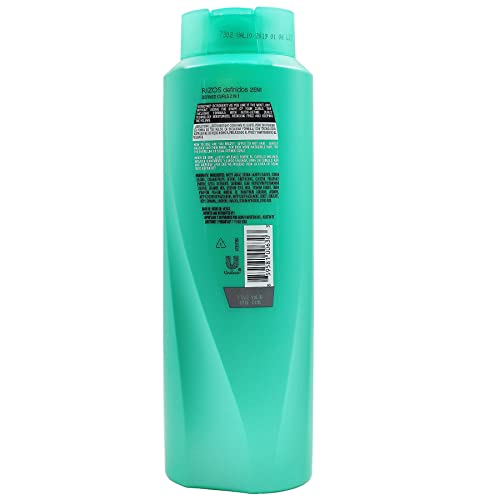 Sedal Co-Creations 2 in 1, Shampoo and Conditioner, Herbal Essence Scent, Anti-Frizz, 2-Pack of 22 FL Oz, 2 Bottles.