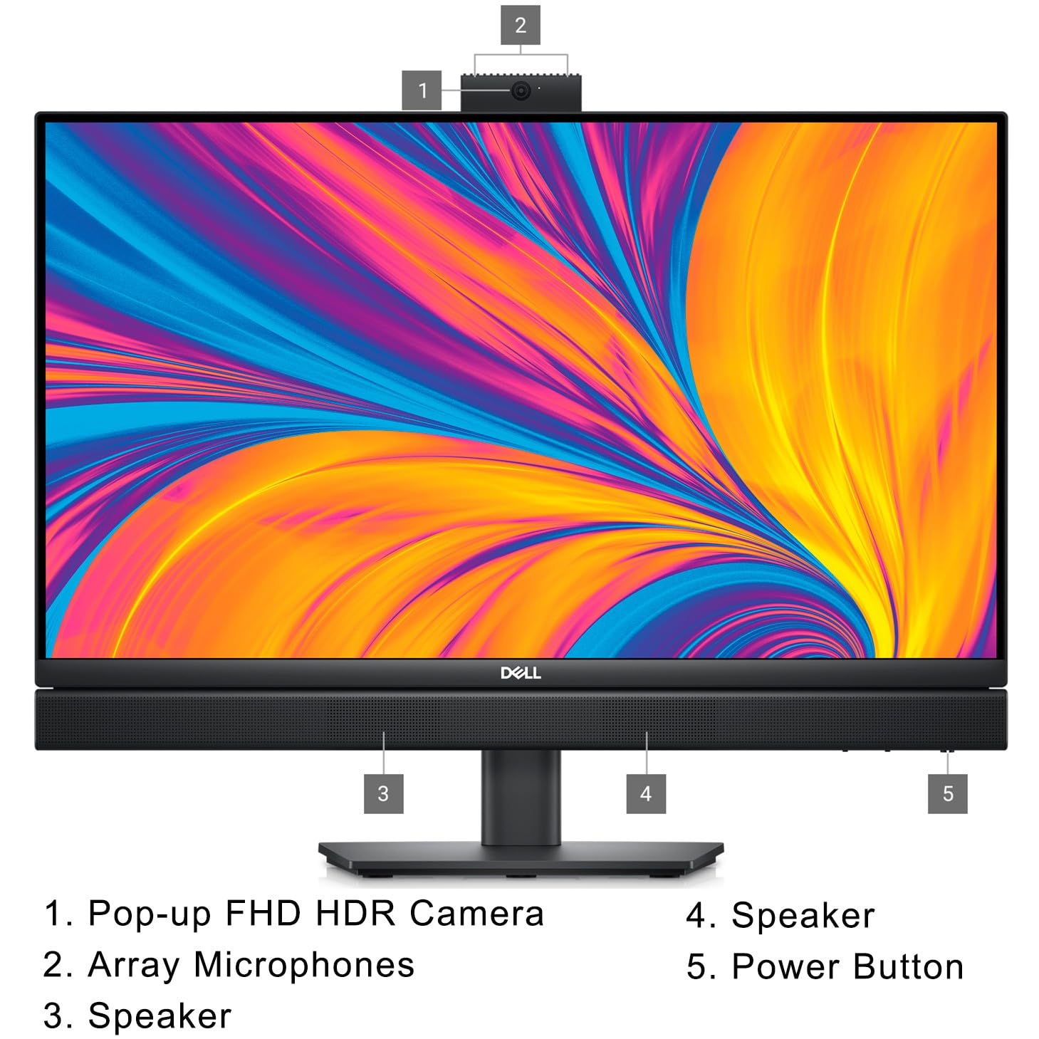Dell Inspiron 21 3275 AIO - 21.5" Touch - AMD A6-9225 - Radeon R4-4GB - 1TB HDD - Black