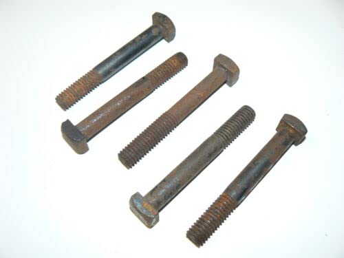 3/8"-16 x 2 3/4" Square Head Machine Bolt - Plain Steel Finish - Lot of 50 Pcs. HQ