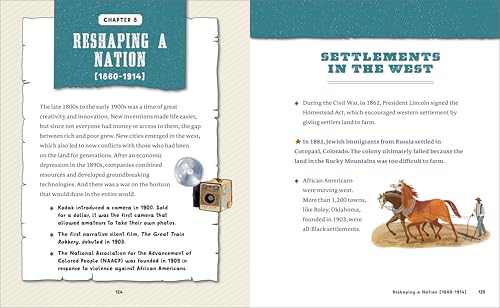 American History for Kids: 500 Facts! (History Facts for Kids)