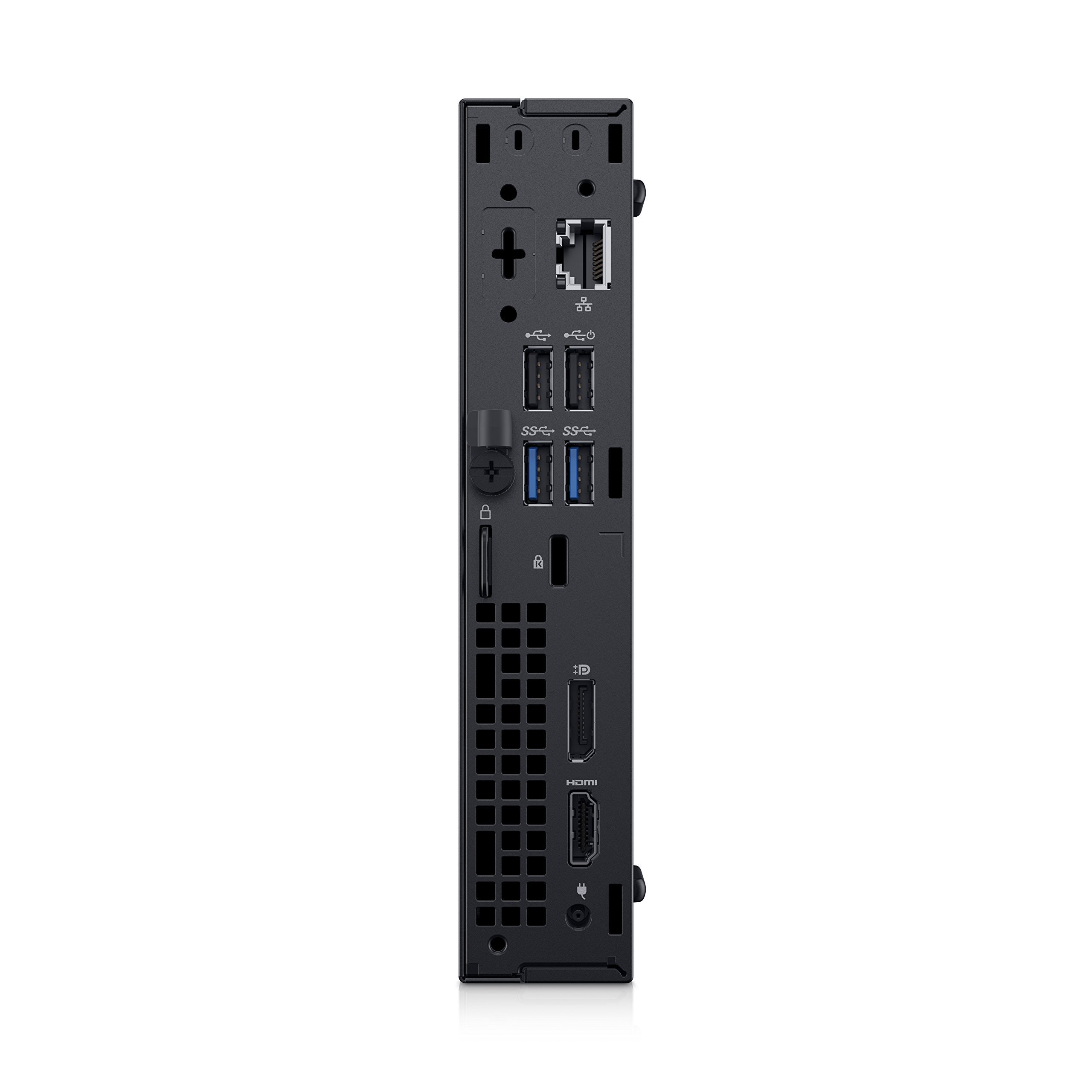 Dell OP3060MFF153X3 OptiPlex 3060 153X3 Micro PC with Intel Core i5-8500T 2.1 GHz Hexa-core, 8GB RAM, 500GB HDD, Windows 10 Pro 64-bit (Renewed)