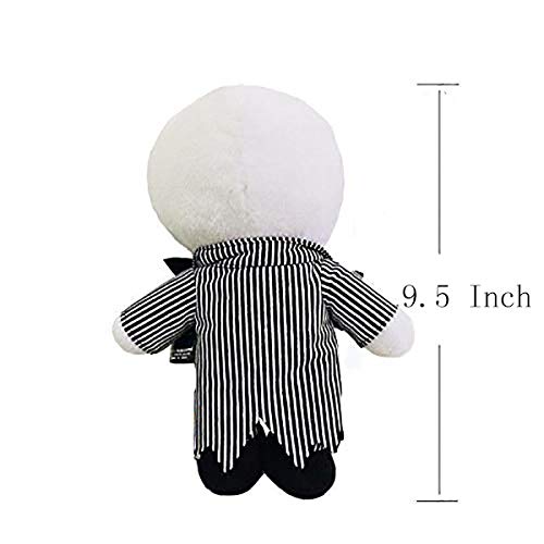 AOPING Jack Skellington Plush Doll Christmas Pumpkin King Jack Plush Stuffed Toy Dolls - 9 Inches
