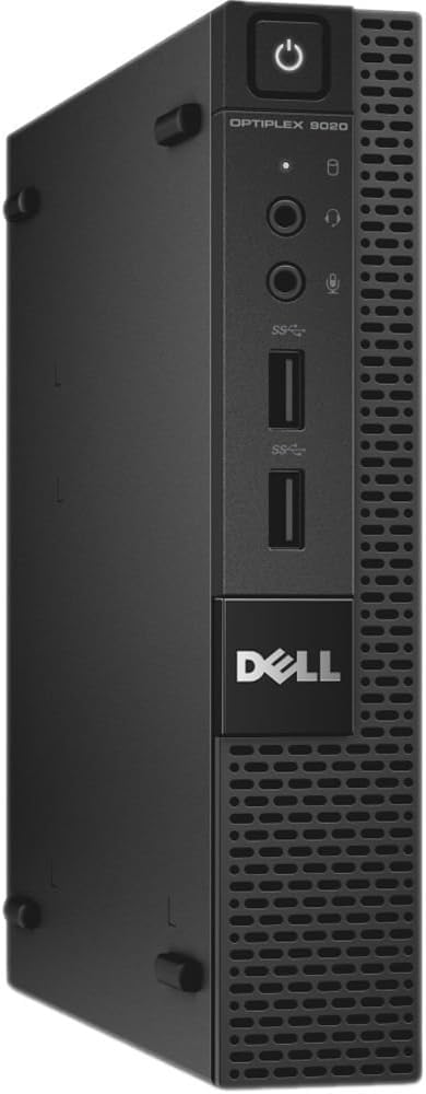 Dell Optiplex 9020 Micro Desktop PC, Intel Core i5-4570T, 8GB RAM, 256GB SSD, WiFi, Bluetooth, HDMI, Win 10 Pro (Renewed)