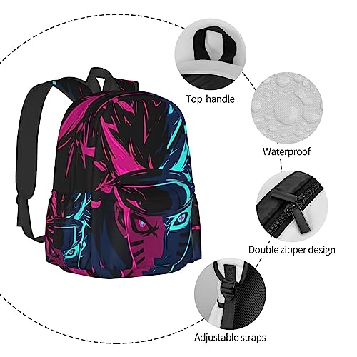Abrazar Kids School Bag Anime Character Print Boys Backpack Laptop Backpack Travel Backpacks 03