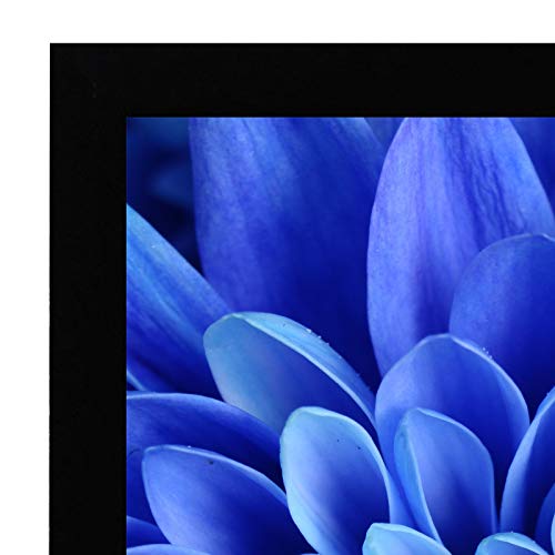 Americanflat A4 Picture Frame in Black - Composite Wood with Shatter Resistant Glass - Horizontal and Vertical Formats for Wall and Tabletop - 8.3 x 11.7 in