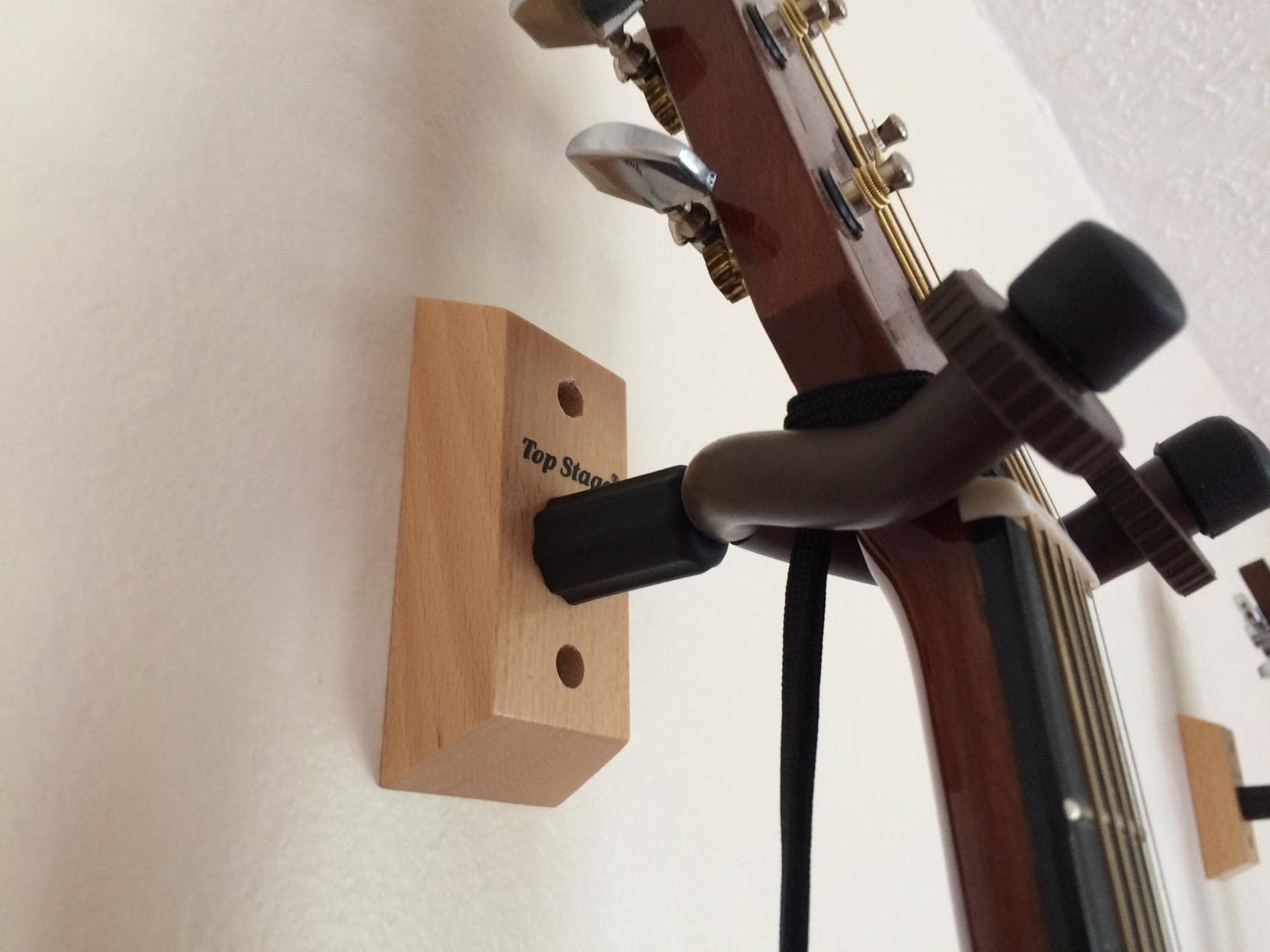 3-PACK Top StageĀ® Acoustic Electric Guitar Hanger Keeper Wall Stand, 3-PACK, JX15-NA