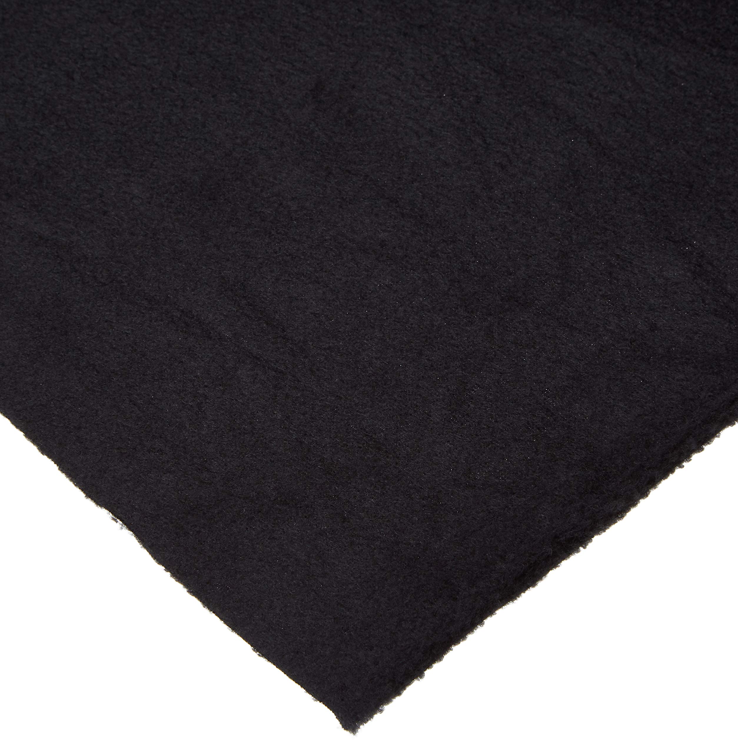 4 Yard Bolt Anti Pill Black Fleece Polyester Fabric