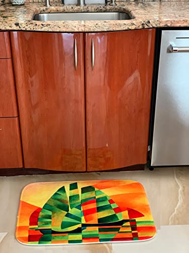 3dRose Nelis Dutch Village Dutch Windmill, US Flag,... - Bathroom Bath Rug Mats (rug-191761-1)