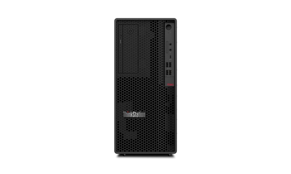 Lenovo ThinkStation P340 30DH00JCUS Workstation - 1 i7-10700 - 32 GB RAM - 1 TB SSD - Tower - Raven Black - Windows 10 Pro 64-bit - DVD-Writer - English (US) Keyboard - Ethernet