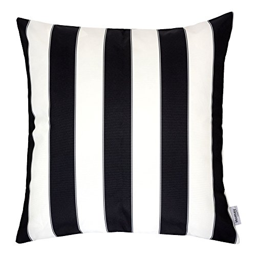 Homy Cozy 7H5241-20-Olivia Accent Pillow, 2 Count (Pack of 1), Black
