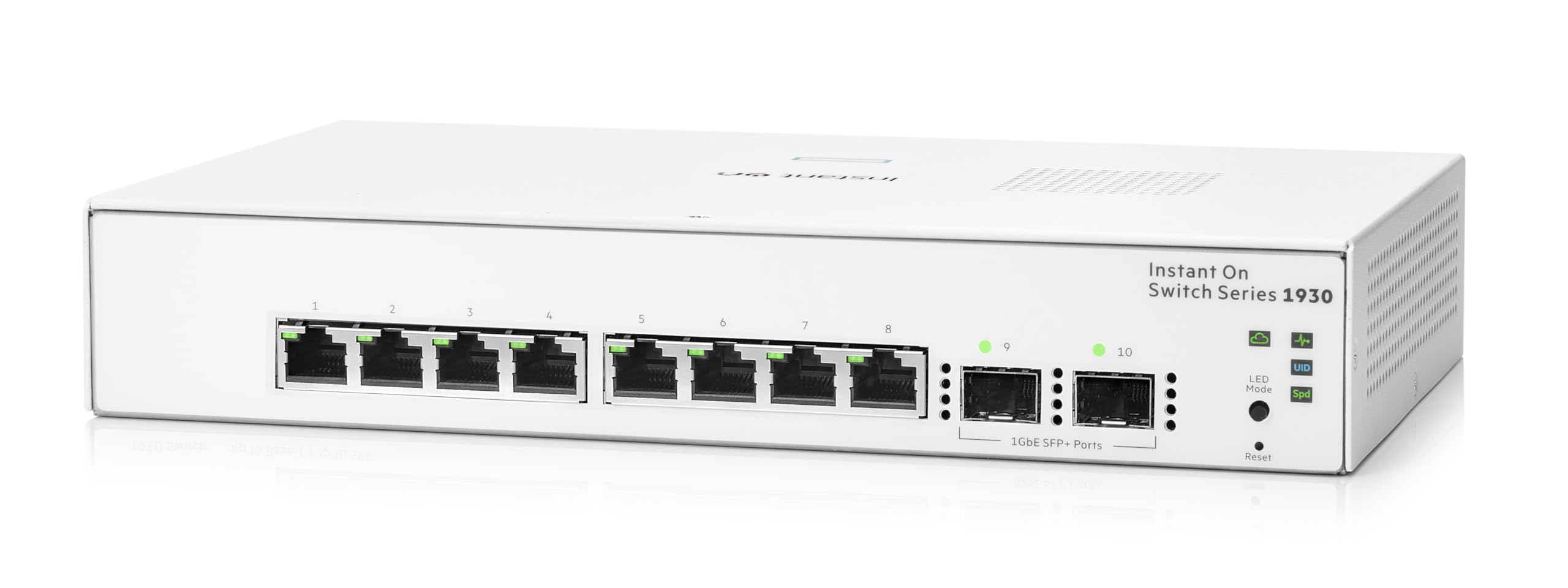 HPE Aruba Instant On 1930 8G 2SFP Switch - Switch - 10 Ports - Managed - Rack-mountable