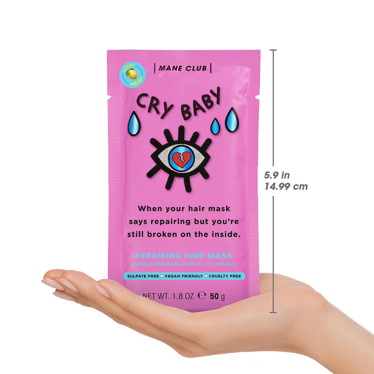 MANE CLUB Variety Pack Deep Conditioner, cruelty free, vegan, no sulfates or parabens β Pack of 6