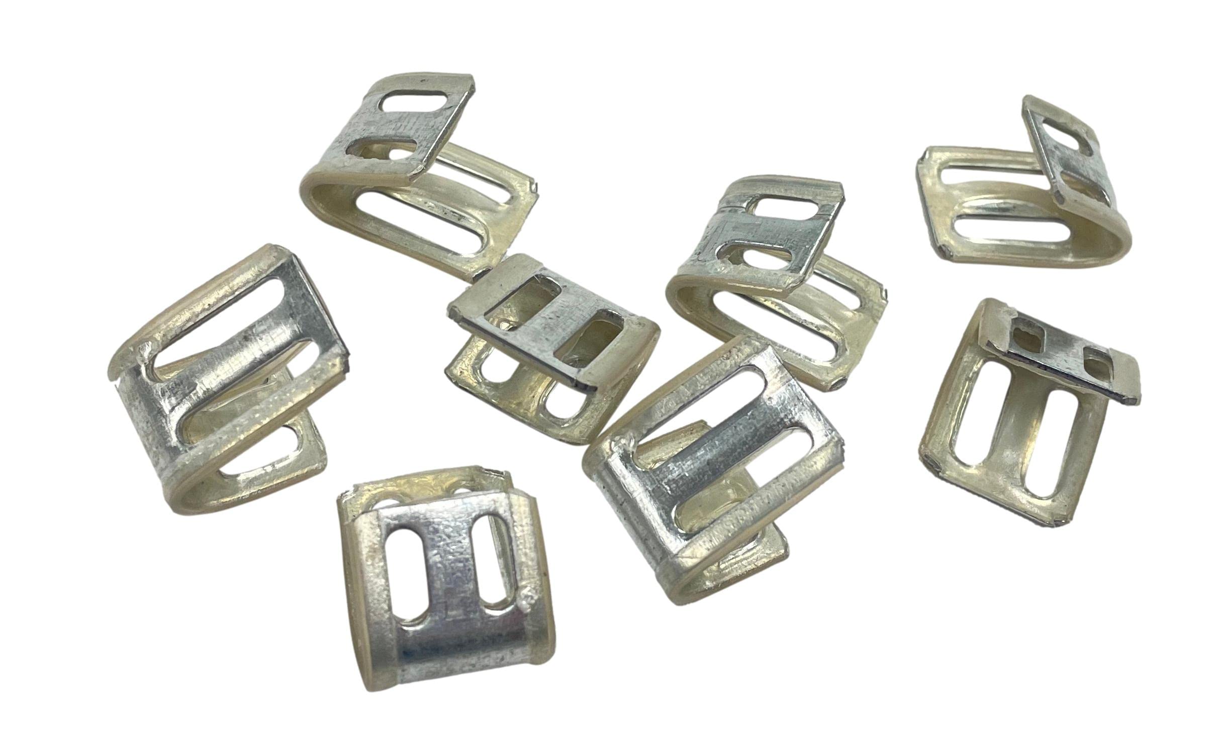 24" Inch Sofa Seat Replacement Coil with 25' Ft Spring Wire, 40 Stay Clips & 8 Upholstery Clips Repair Kit