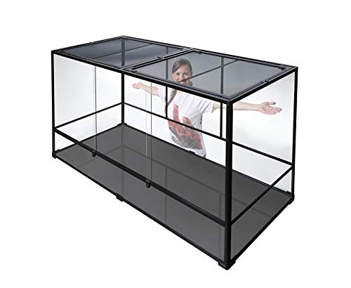 Carolina Custom Cages Terrarium, Giant Deep Extra-Tall 72Lx24Wx36H; Easy Assembly