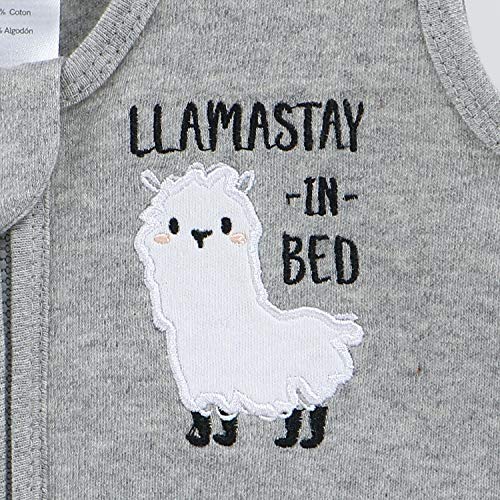 The Peanutshell Wearable Blanket Sleep Sack for Baby Boys or Girls, Llama & Tribal Stripe, Sizes up to 12 Months (Medium/Large)