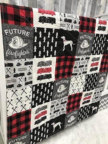 Baby Boy Nursery Set , Baby , Firefighter , Fire Truck , Fire Fighter, Baby Bedding , Crib Bedding , Babylooms