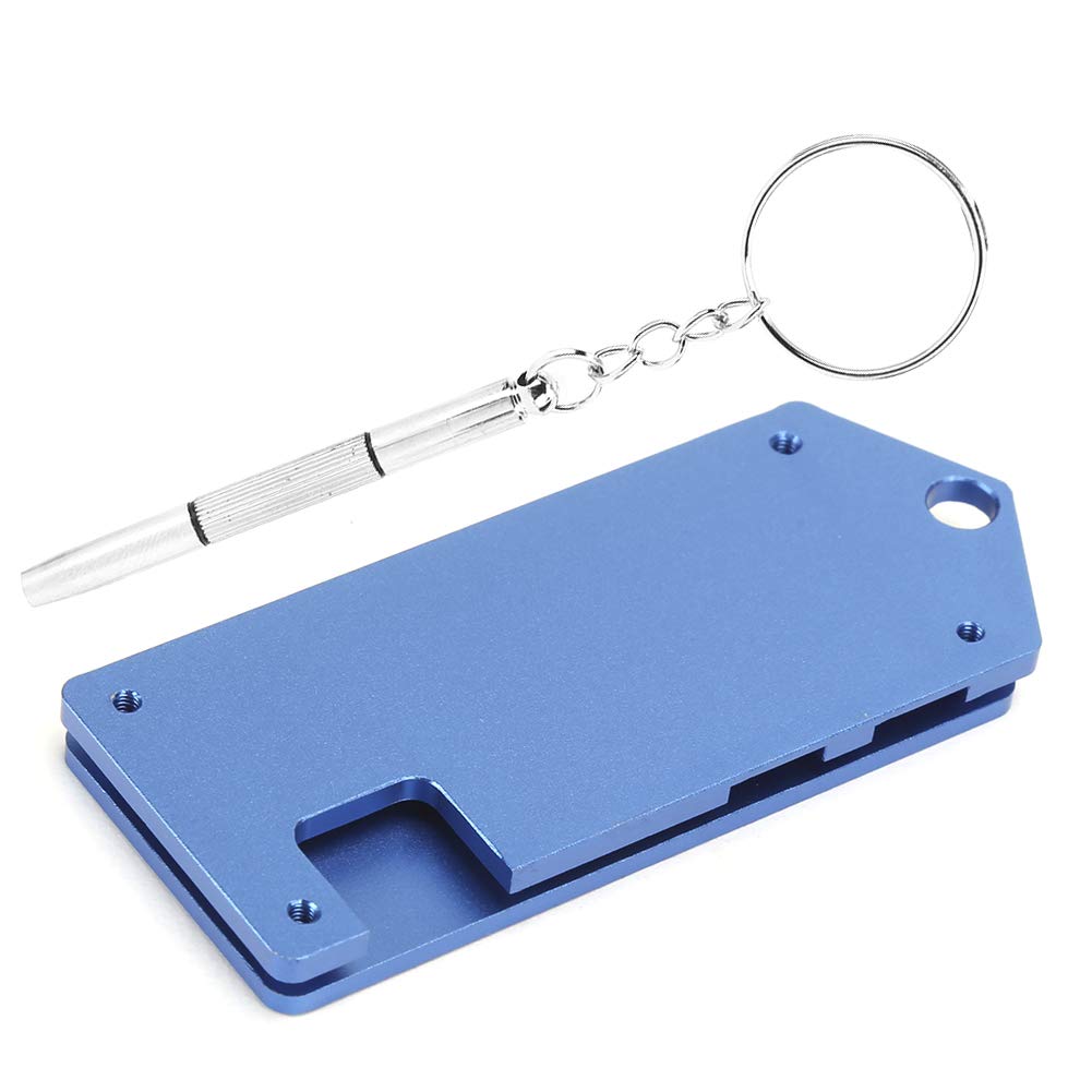 Zero/W Protective Case Ultra-Thin Dust-Proof Aluminum Alloy Box with Non-Slip Function(Blue)