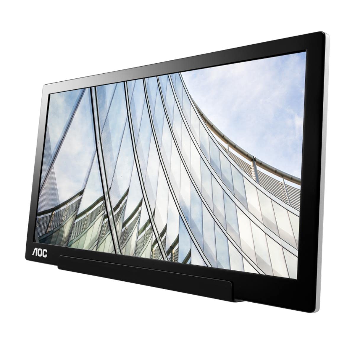 AOC I1601C 15.6" 16:9 Full HD IPS Monitor, Black USB-C (Renewed)