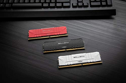 Crucial Ballistix 3200 MHz DDR4 DRAM Desktop Gaming Memory Kit 32GB (16GBx2) CL16 BL2K16G32C16U4B (Black)