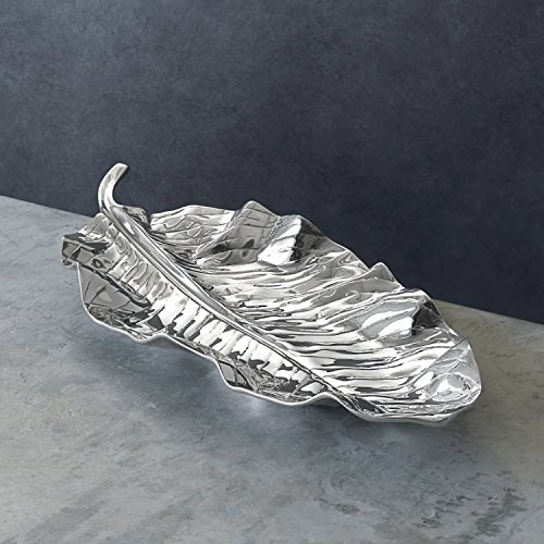 Beatriz Ball GARDEN zebra leaf platter (lg)