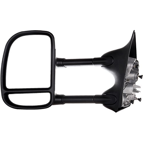FEIPARTS Tow Mirrors Fit for 1999-2007 for Ford for F250 for F350 for F450 for F550 Super Duty Truck 2000-2005 for Ford for Excursion Towing Mirrors with Left Right Manual Adjusted Black Housing