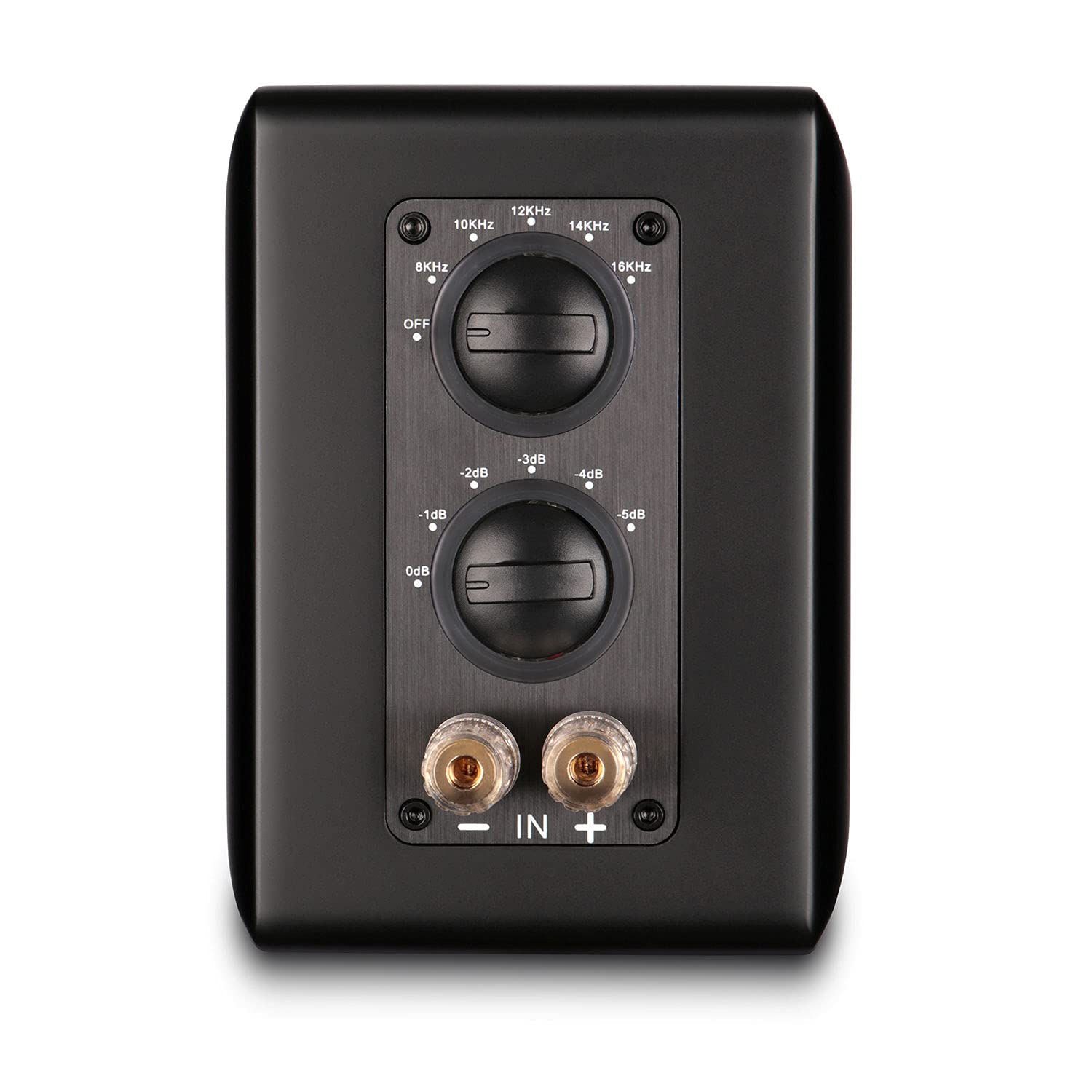 Aperion Audio RST MKII Aluminum-Ribbon Super Tweeter Pair for Home Theater Stereo Speaker HiFi Audiophile Ultra High-End Frequency Response up to 40kHz Pair (Stealth Black)