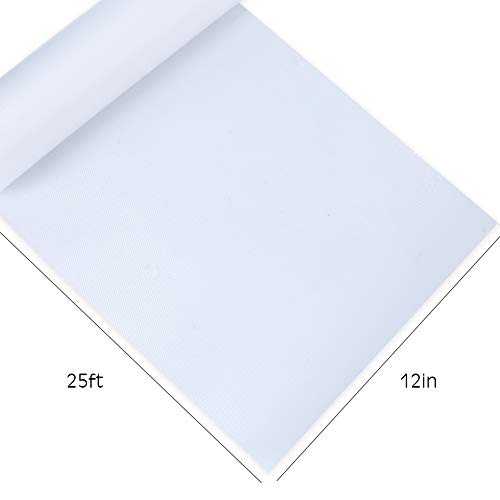Disposable Plastic Cutting Board Large Cutting Mats for Kitchen, Outdoor Camping, BBQ, RV,Traveling,totally Food Safety With Easy Cut Slider Included,12In x 25Ft