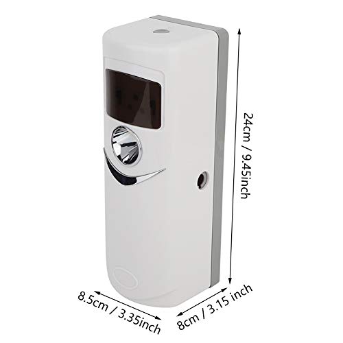 Air Fresher Dispenser, Electric Aroma Dispenser, Desktop 4 Time Settings Wall Mounted for Office Bedroom Home Livingroom