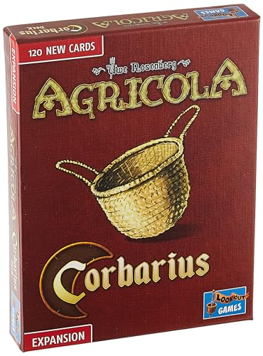 Agricola (Revised Edition) Corbarius Deck Expansion | Strategy Game | Farming Game for Adults and Teens | Advanced Board Game | Ages 12+ | 1-4 Players | Avg. Playtime 90 Mins | Made by Lookout Games