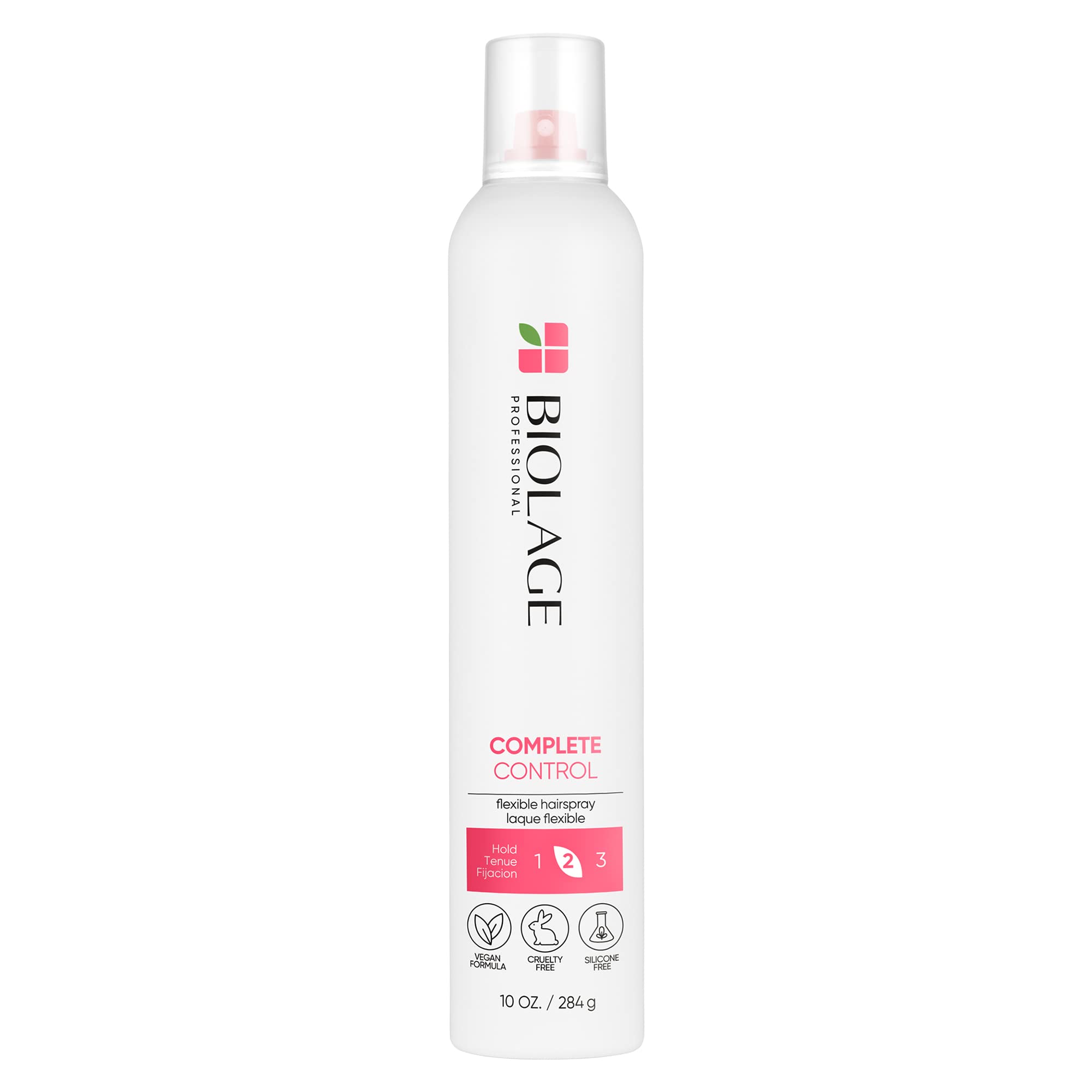 BIOLAGE Paraben-Free Styling Complete Control Hairspray For All Hair Types - Adjustable Control Hairspray For Volume, Texture & Hold, 10 Oz