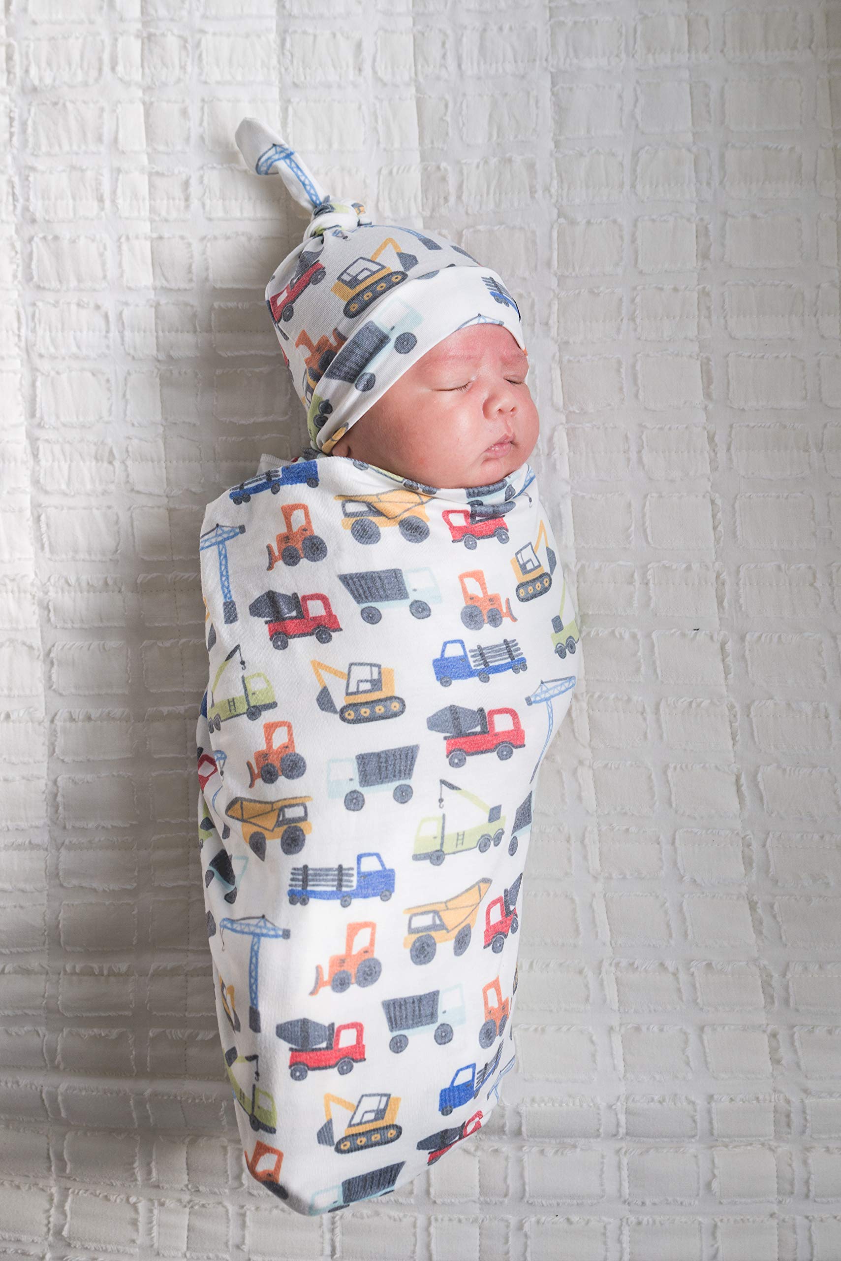 Copper Pearl Large Premium Knit Baby Swaddle Receiving Blanket Diesel