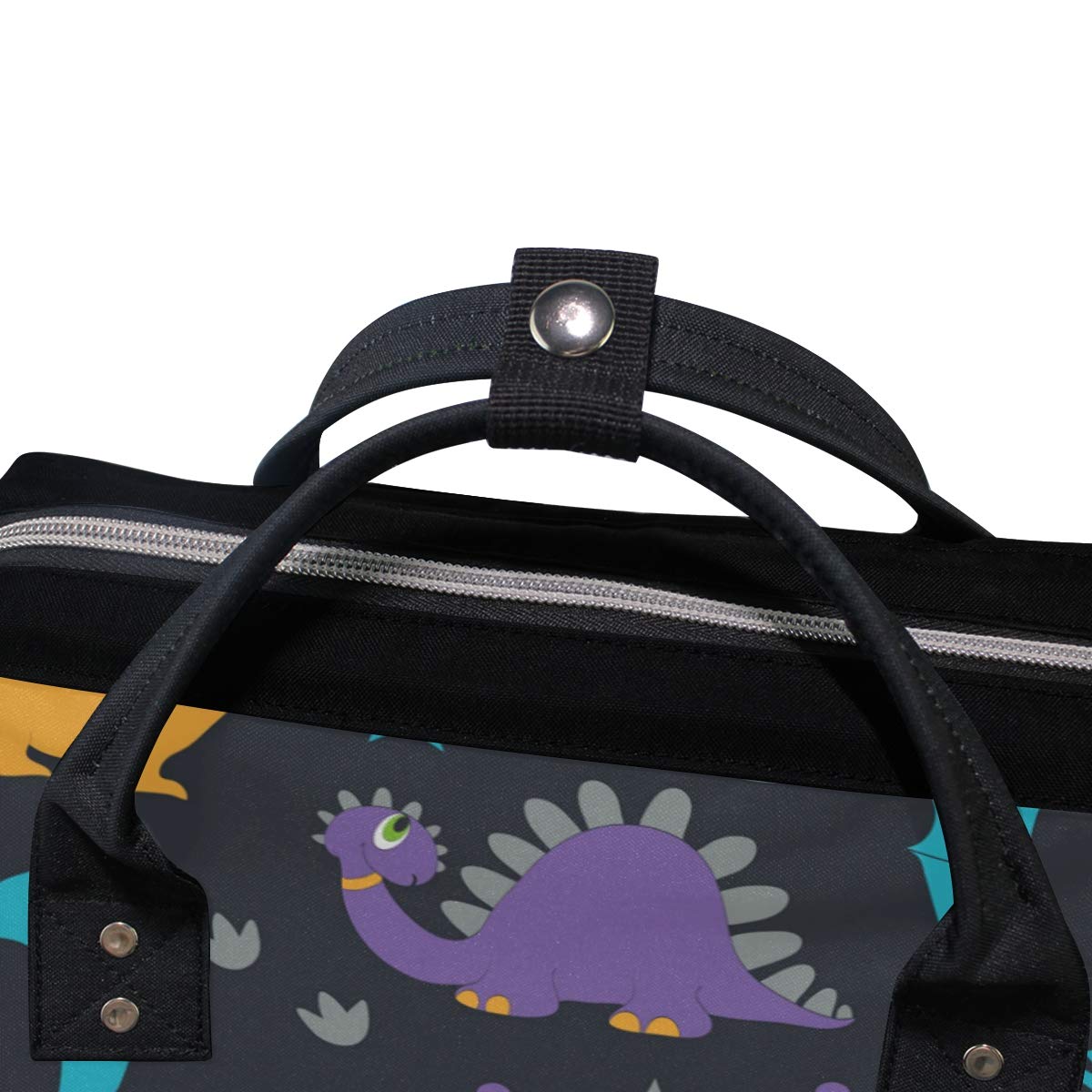 Cute Dinosaurs Diaper Bag Travel Backpack - Large Baby Nappy Bag Organizer(e)