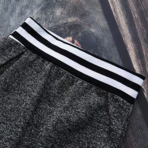 Tepuce Baby Boy Clothes 3-6 Months Letter Print Romper+Long Pants+Hat 3PCS Outfits Set 3-6 months